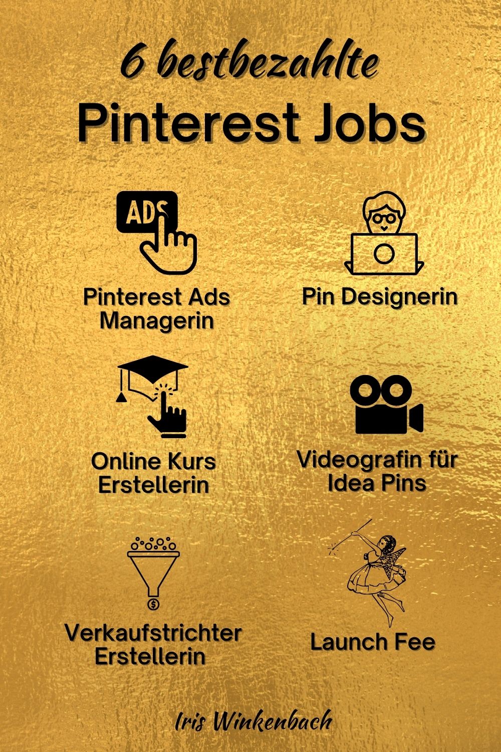 Pinterest Jobs ohne Studium - Iris Winkenbach Pinterest Expertin